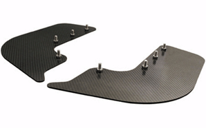 Universal Carbon Fiber Front Splitters